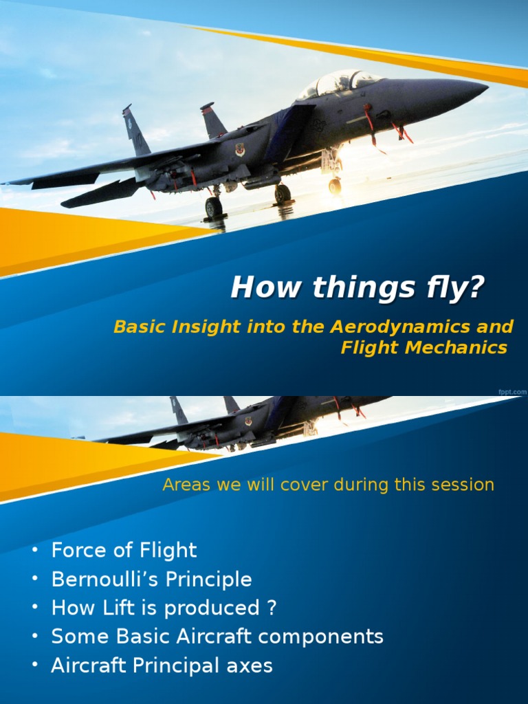 How Things Fly: Understanding Aerodynamics and Flight | PDF | Lift (Force) | Airfoil