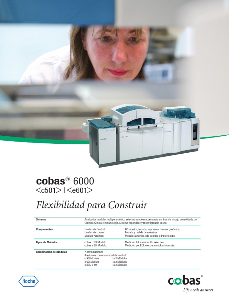 Folleto Cobas 6000 C501 PDF | PDF | Science | Física