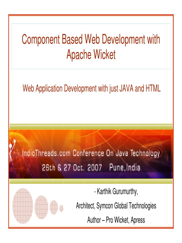 Wicket Tutorial PDF | PDF | Web Development | Java Script