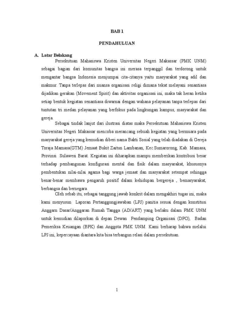 LPJ Baksos 2010 | PDF | Ilmu Sosial