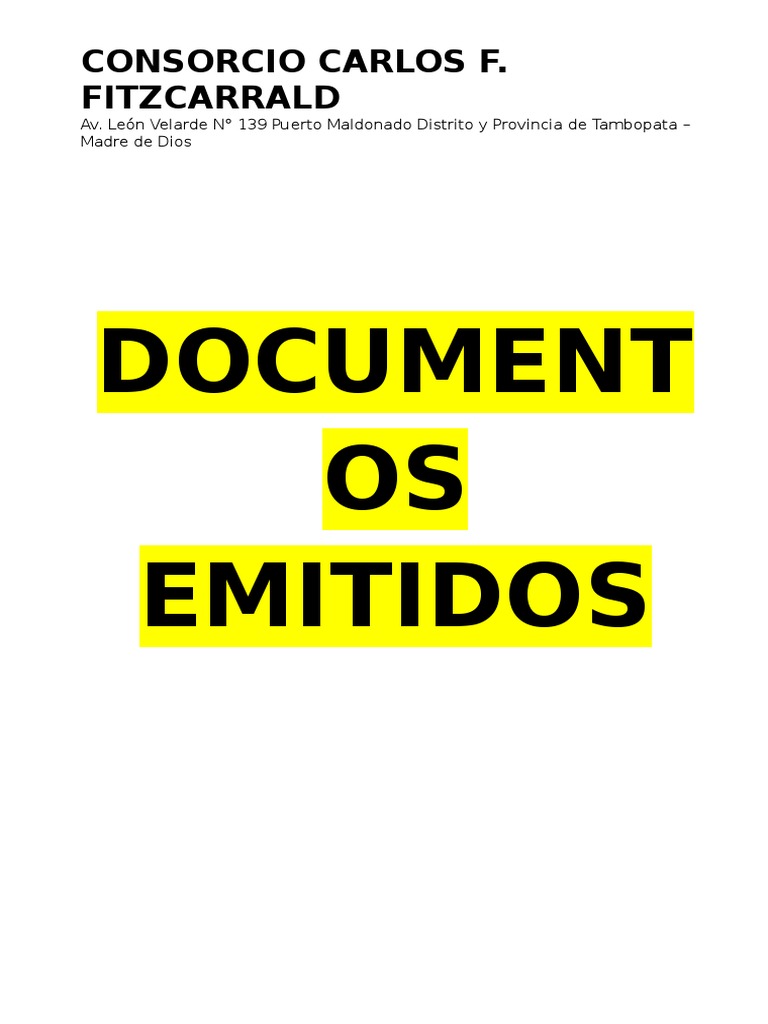 Caratulas Doc's | PDF