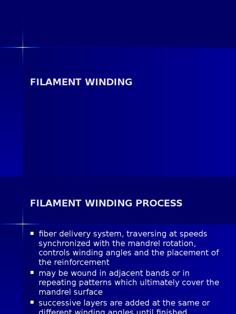 Filament Winding | PDF | Building Engineering | Industries