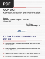 UCP 600: Bill of Lading Requirements | PDF | Bill Of Lading | Cargo