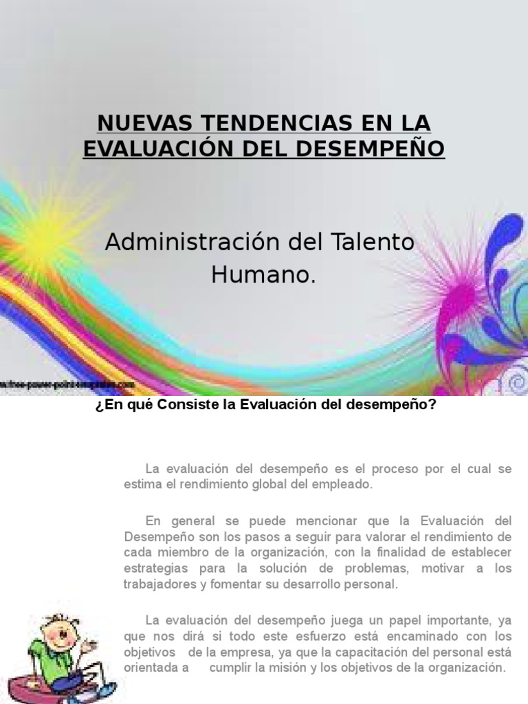 Nuevas Tendencias en La Evaluación Del Desempeño | Evaluación de desempeño | Evaluación