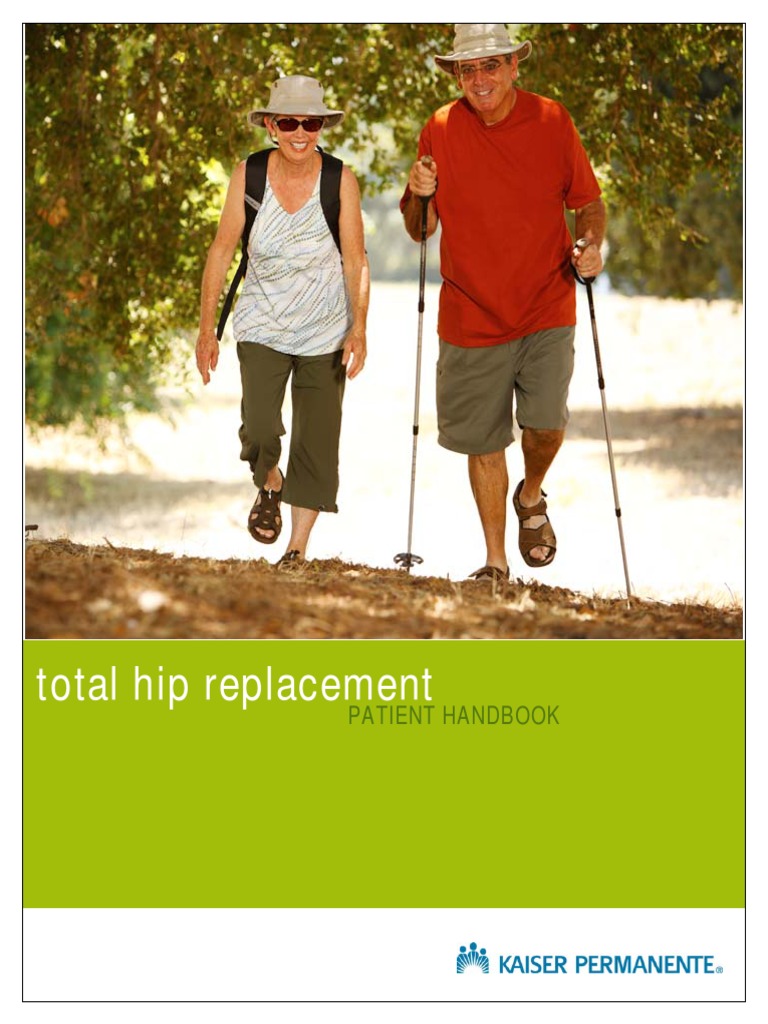 Total Hip Replacement Patient Guide | PDF | Home Care | Surgery
