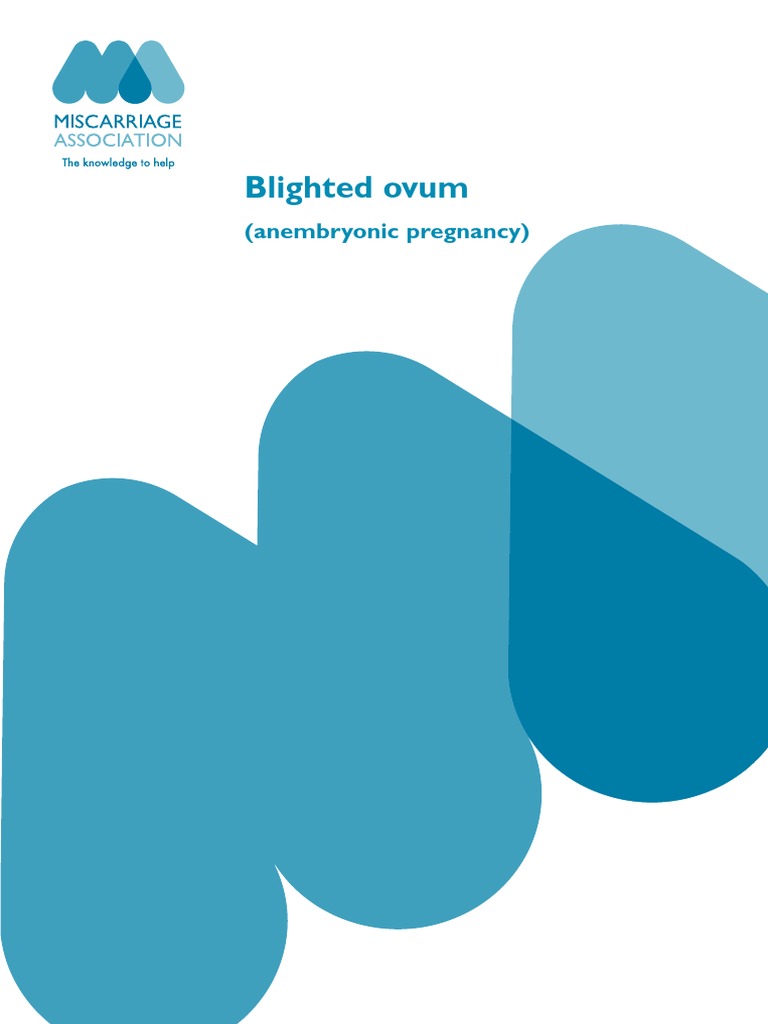 Blighted Ovum PDF | PDF | Miscarriage | Mammalian Pregnancy