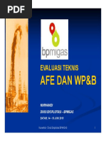 PTK-039 - 2015 - Authorization For Expenditure (AFE) - Buku Kesatu - Revisi-01 | PDF