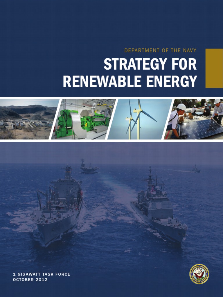 Strategy For Renewable Energy | PDF | Renewable Energy | Wind Power