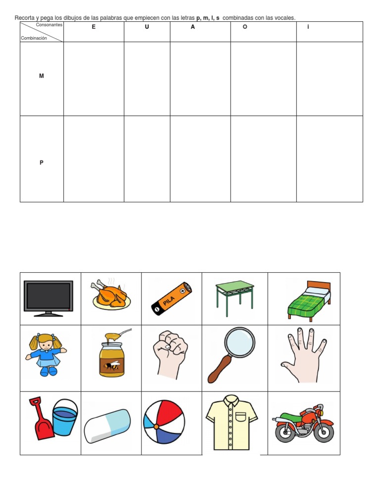 Figuras Con La Letra O