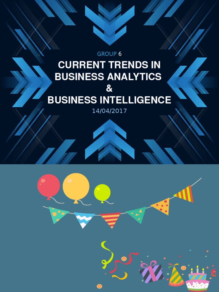 Trends In Business Analytics Pdf