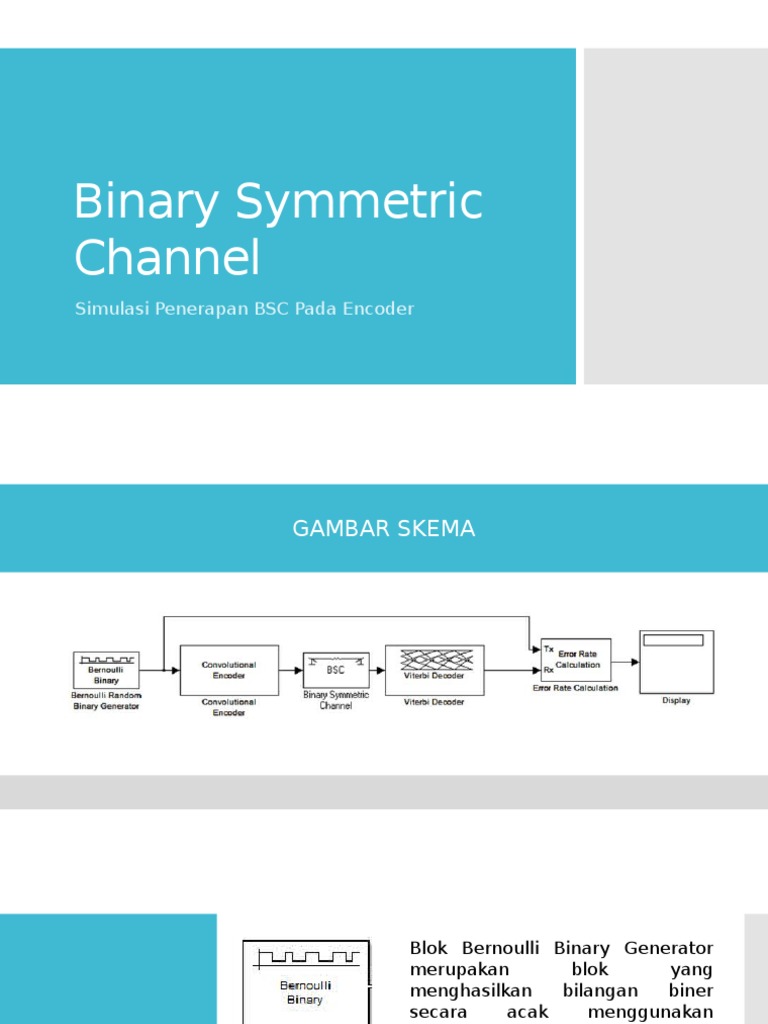 Binary Symmetric Channel | PDF