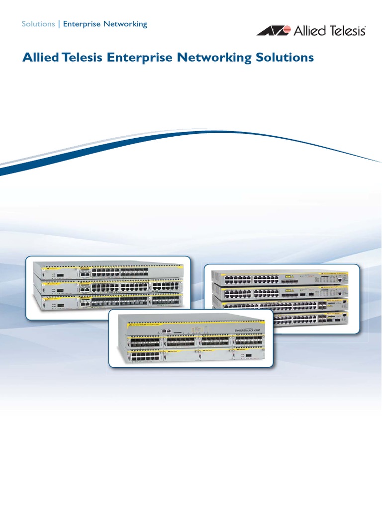 Enterprise Networking Solution | PDF | Quality Of Service | Computer Network