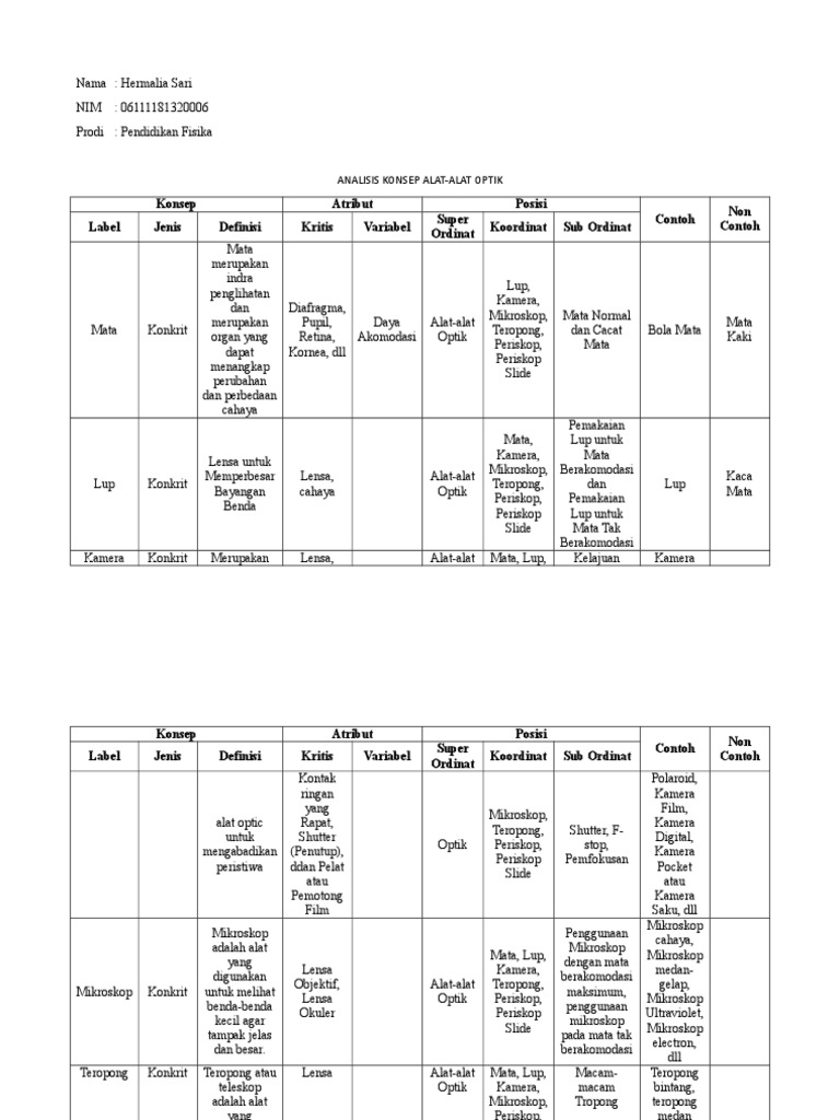 Analisis Konsep Dan Peta Konsep | PDF