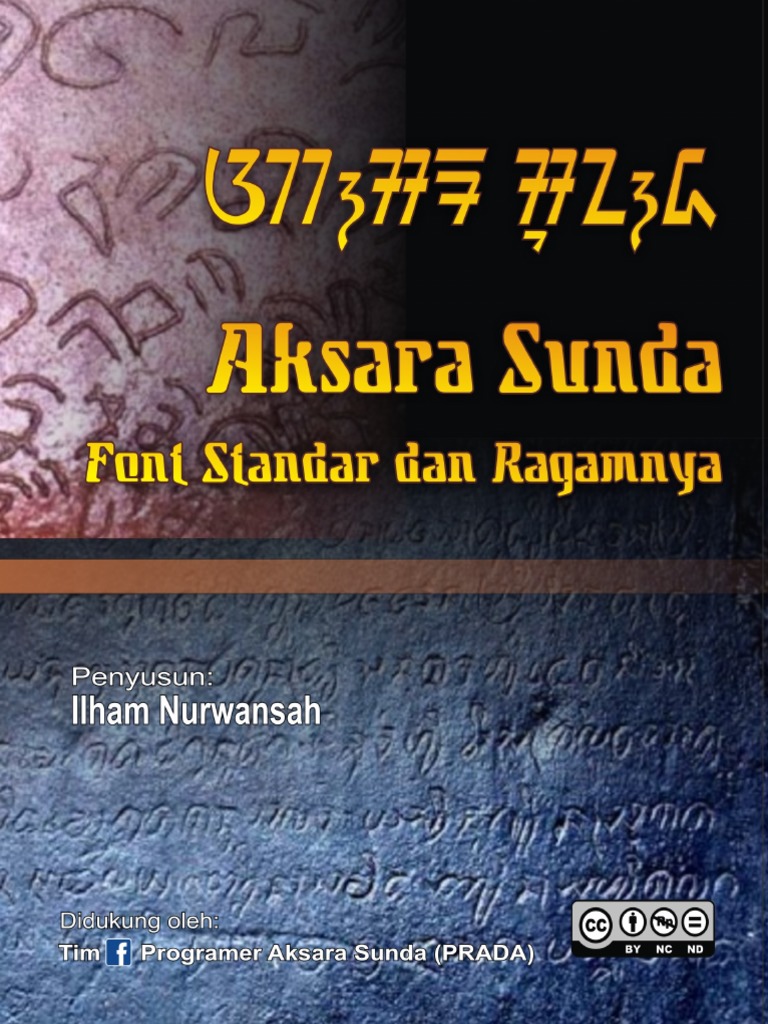 Aksara Sunda (Font Standar Dan Ragamnya) PDF | PDF