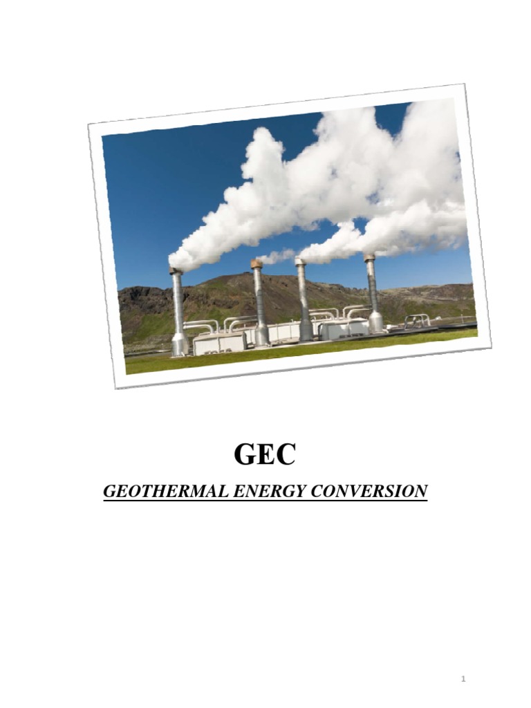 Geothermal Energy PDF | PDF | Sains & Matematika