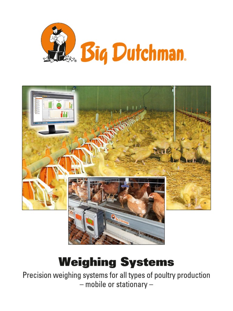 Big Dutchman Gefluegelhaltung Poultry Production Weighing Systems en ...