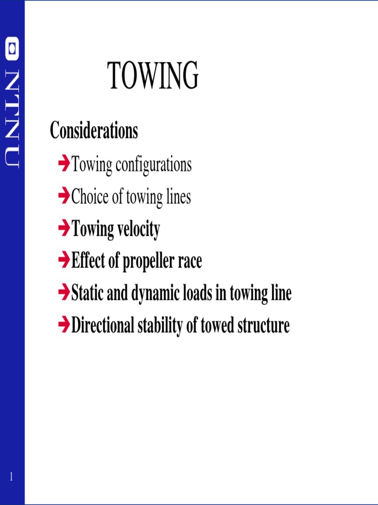 6 Towing Intro | PDF