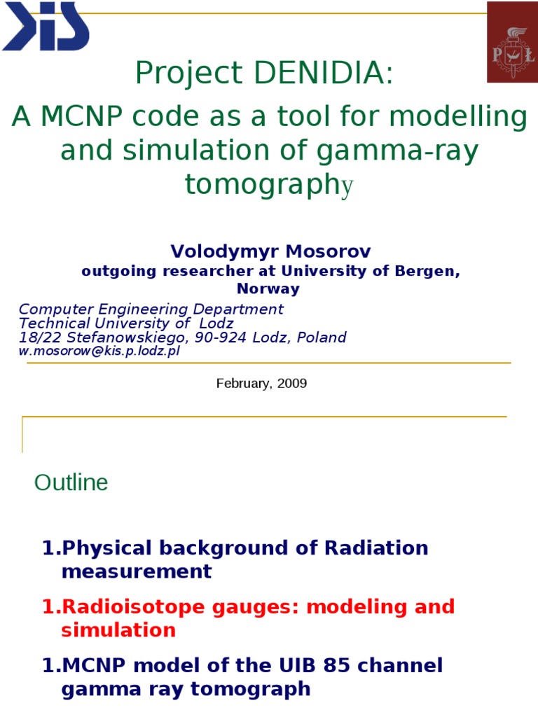 MCNP | PDF | Monte Carlo Method | Electronvolt