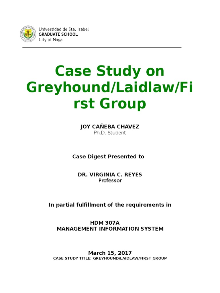 2.mis Case Study Joy | PDF | Airlines | Business