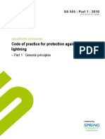 SS638: Code of Practice For Electrical Installations | PDF