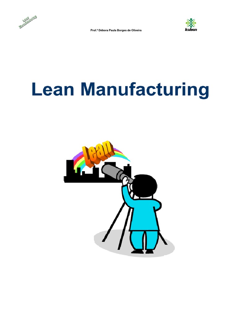 Apostila Lean Manufacturing | PDF | Qualidade (negócios) | Toyota
