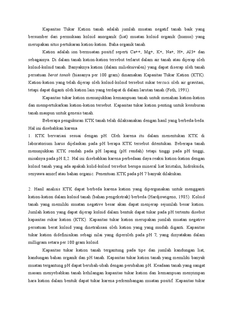 Pengertian KTK | PDF | Sains & Matematika