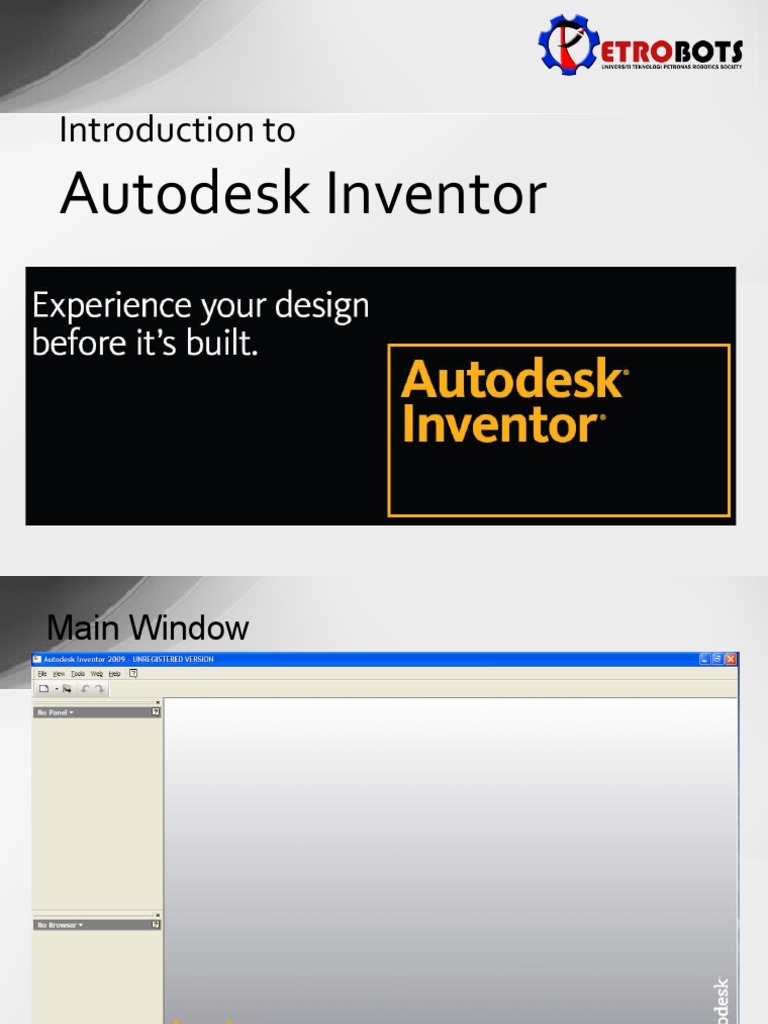 Introduction To: Autodesk Inventor | PDF