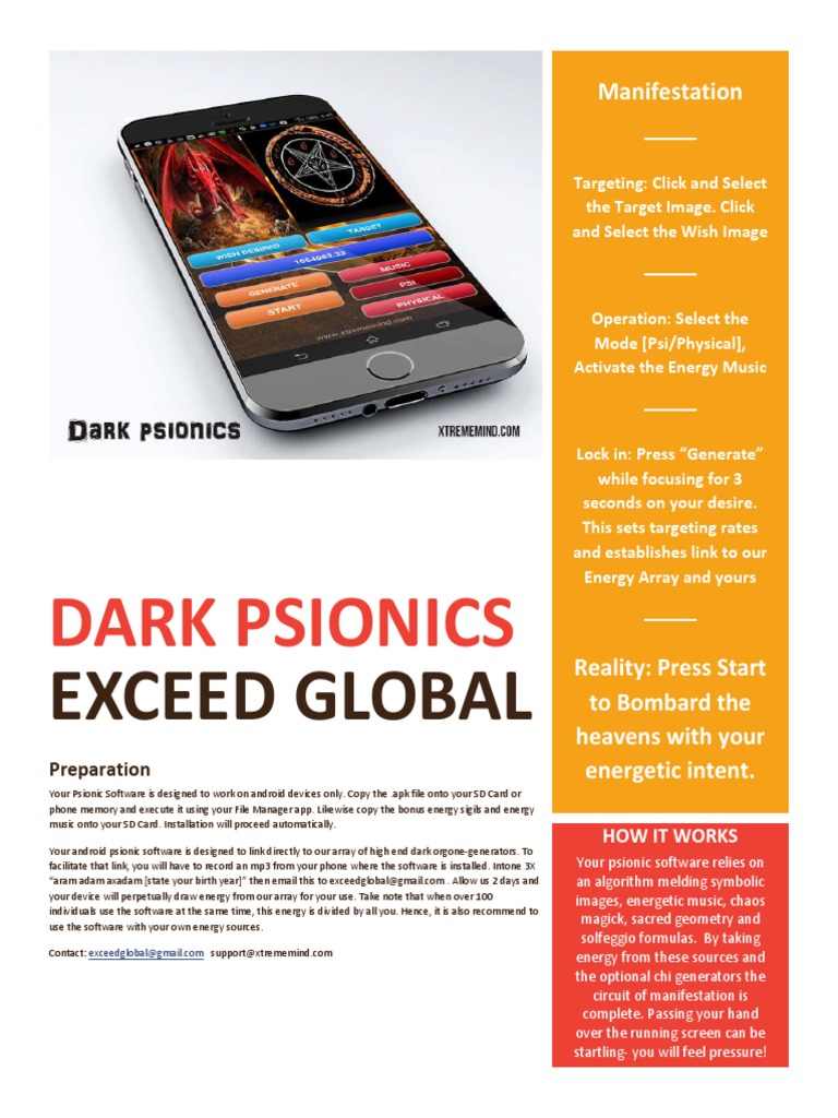 Dark Psionic S Manual | PDF | Android (Operating System) | Google Play