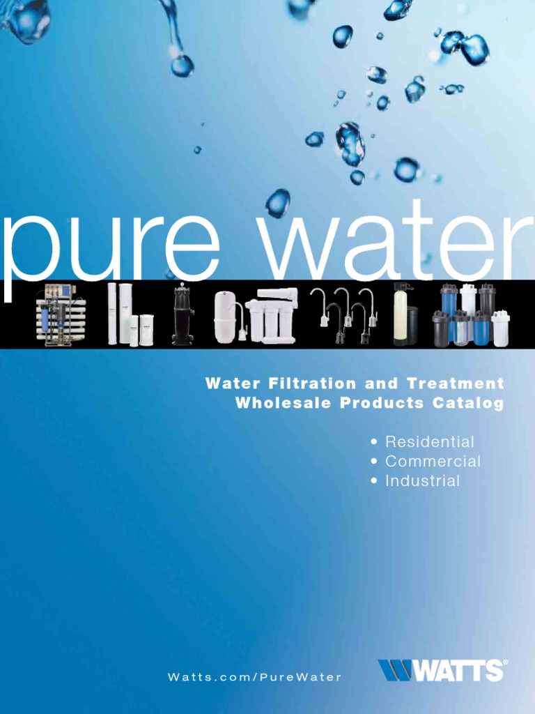 Water Filtration and Treatment Wholesale Products Catalog ...
