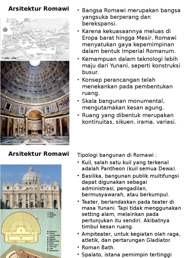 Arsitektur Romawi | PDF
