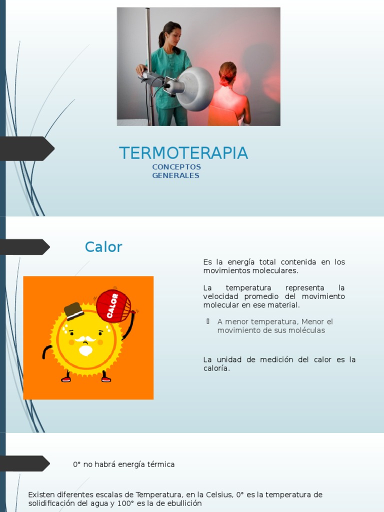 Termoterapia 1 | PDF | Conduccion termica | Calor