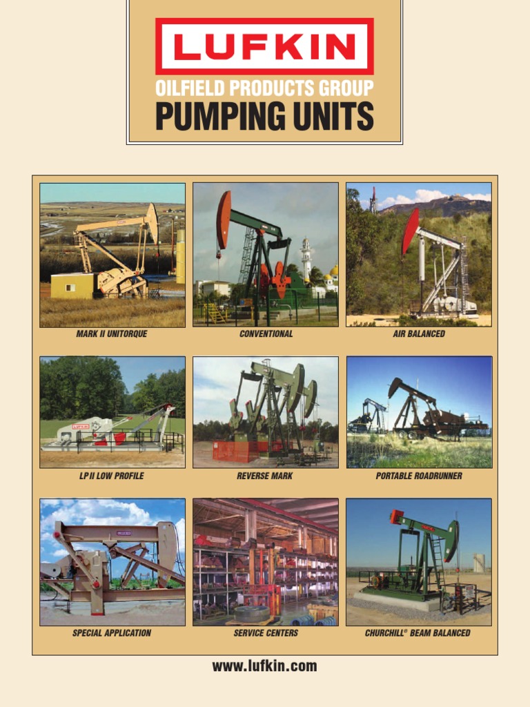 GE - Beam Pump Lufkin - Pumping - Units - BR PDF | PDF | Gear | Pump