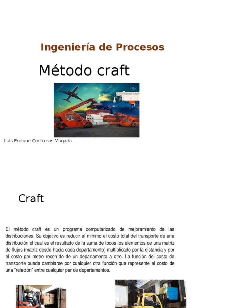 Método Craft | PDF