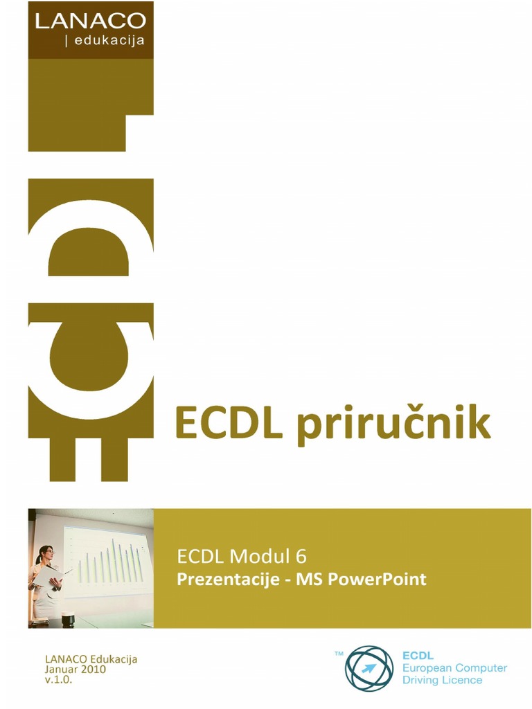 ECDL Modul 6 - Prezentacije PDF | PDF