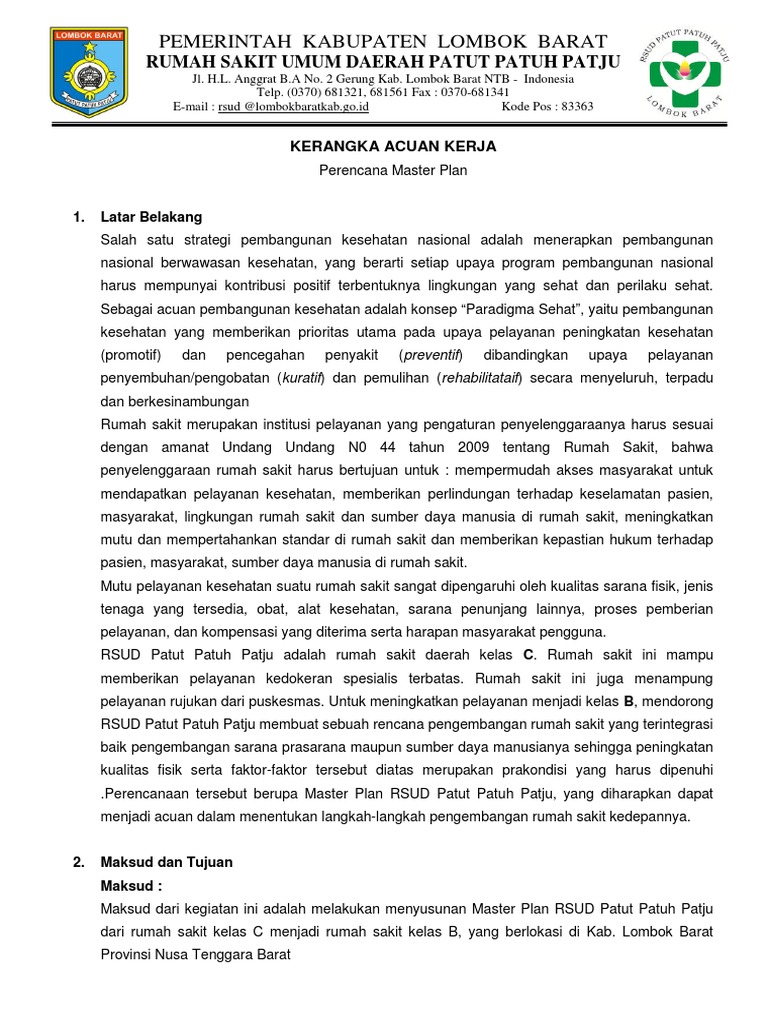 KAK Master Plan Fix PDF | PDF