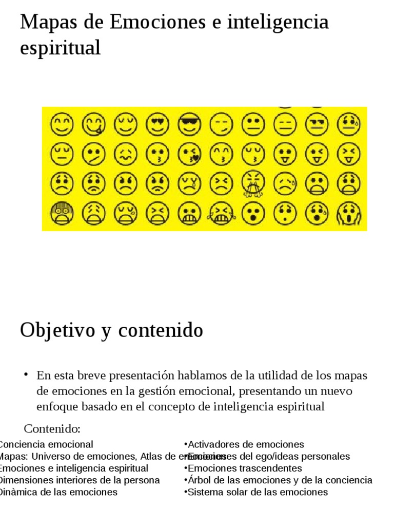 Mapas de Emociones e Inteligencia Espiritual | PDF | Las emociones | Mente