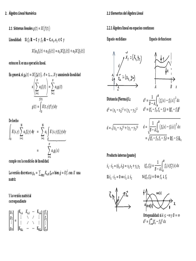 2.algebra Lineal Numerica-3 | PDF | Determinante | Matriz (Matemáticas)