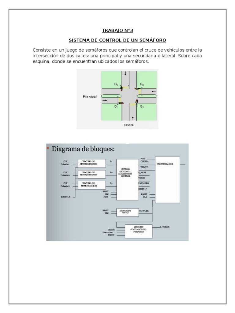 PLC, Problema Del Semáforo | PDF
