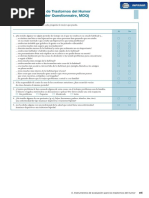 HONOS Manual | PDF | Autolesiones | Ansiedad