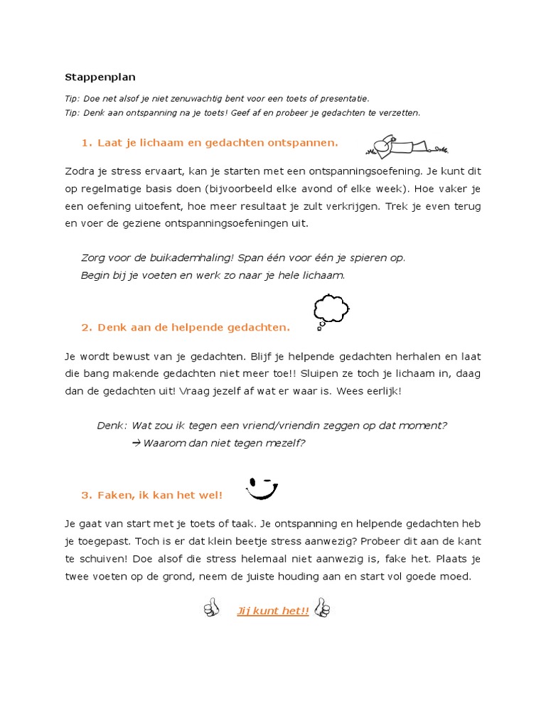 Stappenplan | PDF