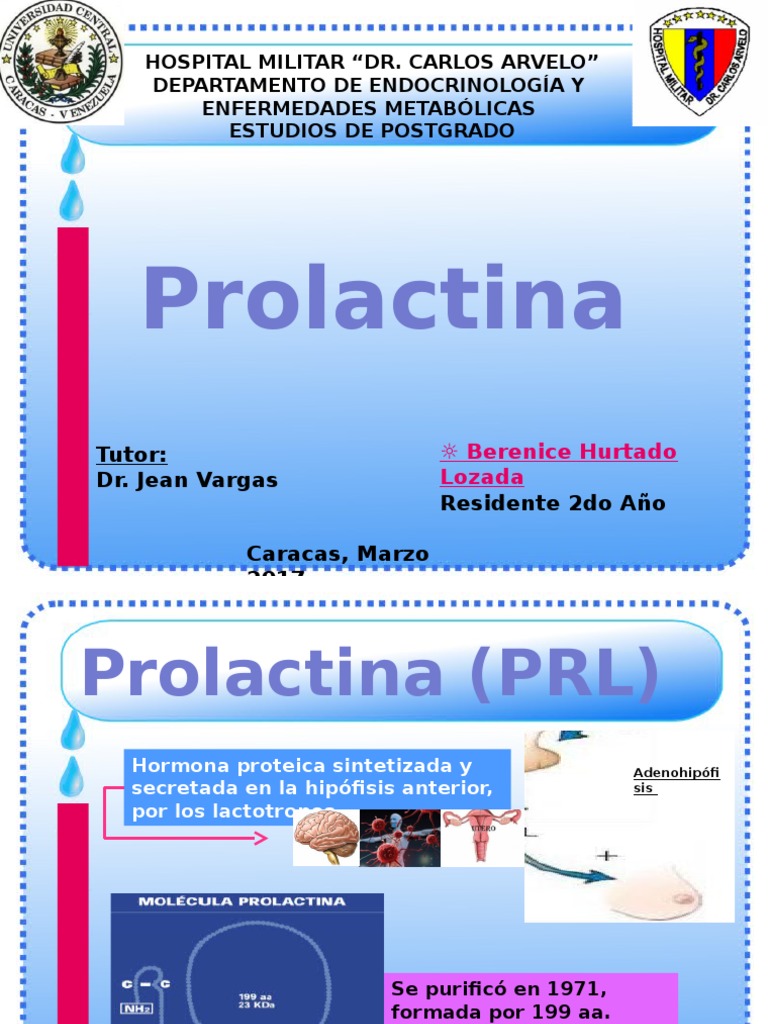 Análisis de la hormona prolactina: Síntesis, receptores, efectos y ...