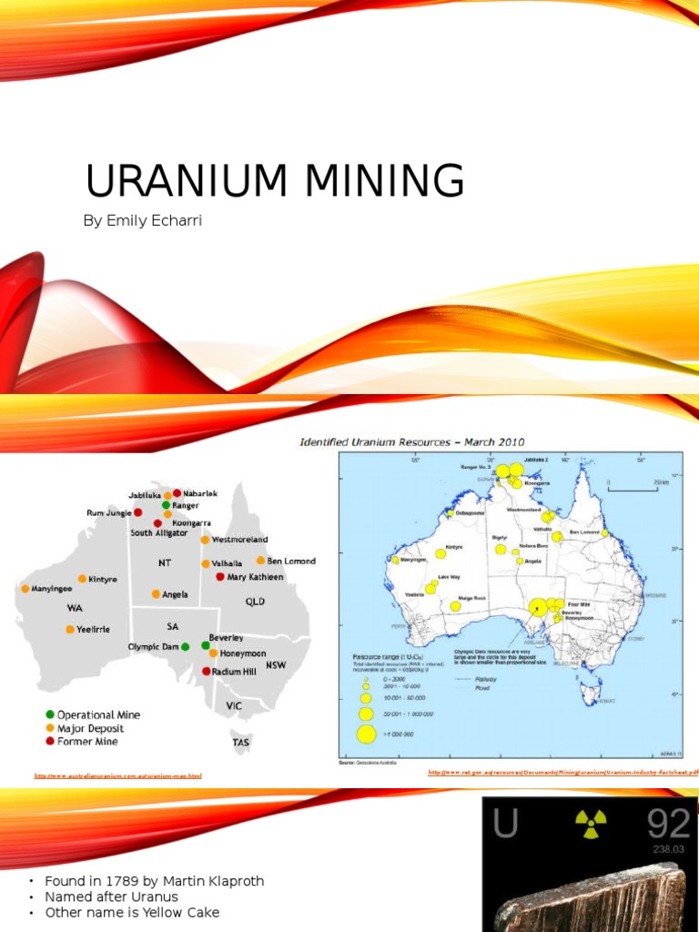 Uranium Minning | PDF | Uranium | Energy Technology