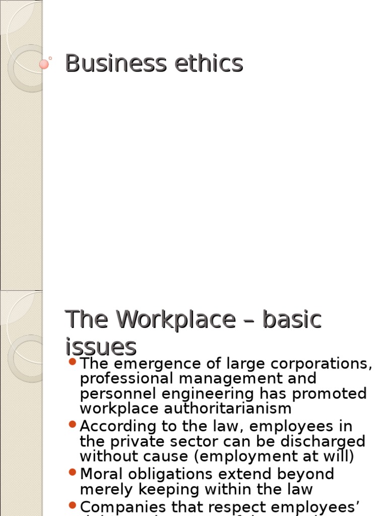 Fair Workplace Practices and Ethics | PDF | Strike Action | Employment