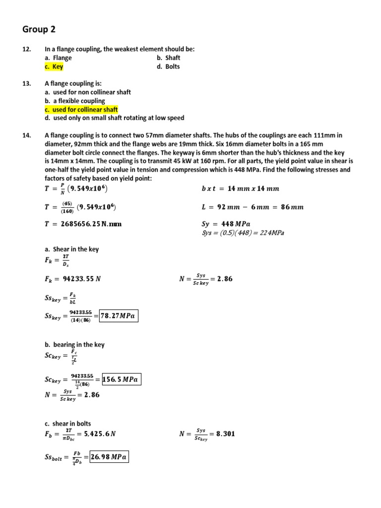 Machine Design | PDF | Screw | Mechanical Engineering