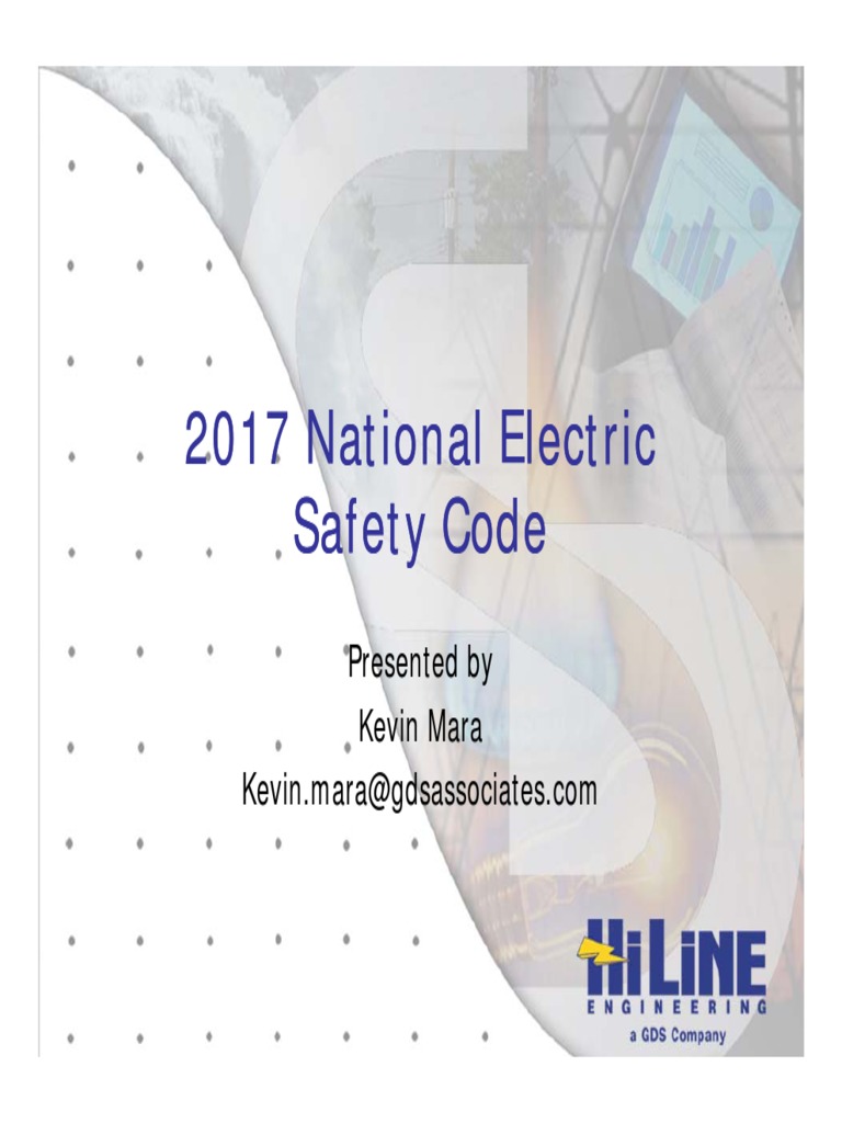 National Electric Safety Code | PDF | Electrical Substation | Cable