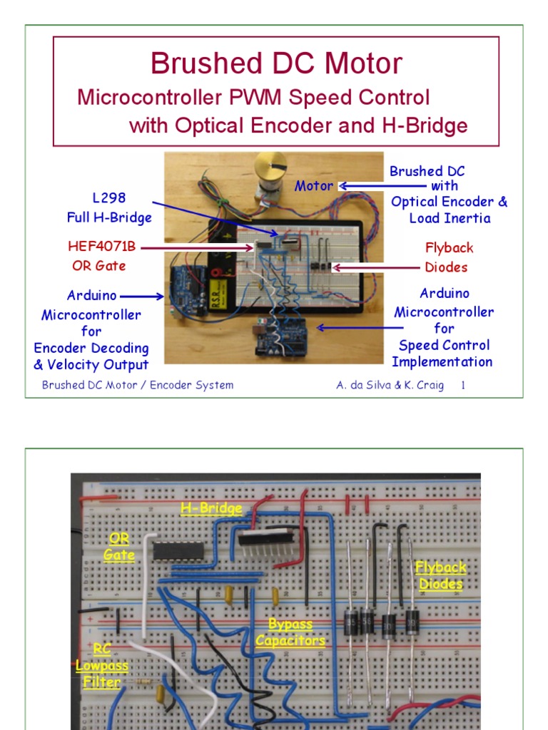Arduino PWM Motor | PDF | Electric Motor | Manufactured Goods
