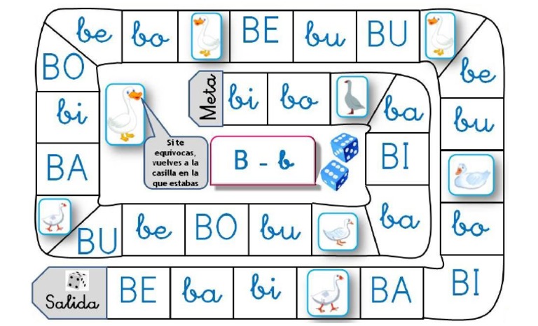 Juego Fonema B | PDF