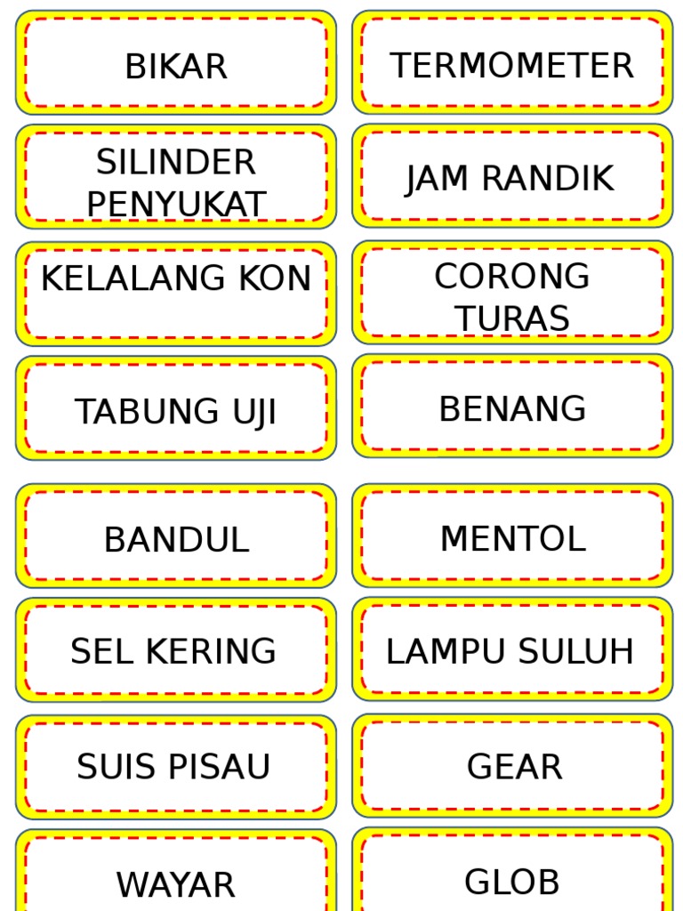 Alatan Sains Makmal | PDF