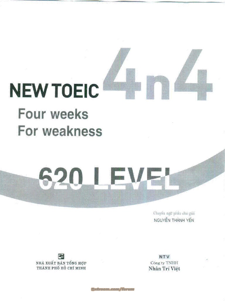 (Nghetienganhpro) .4n4 New Toeic 620 Level PDF | PDF