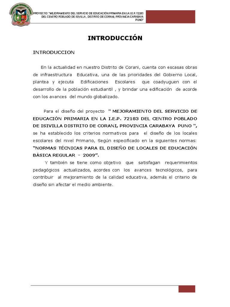 Introduccion y Resumen Introduccion y Resumen